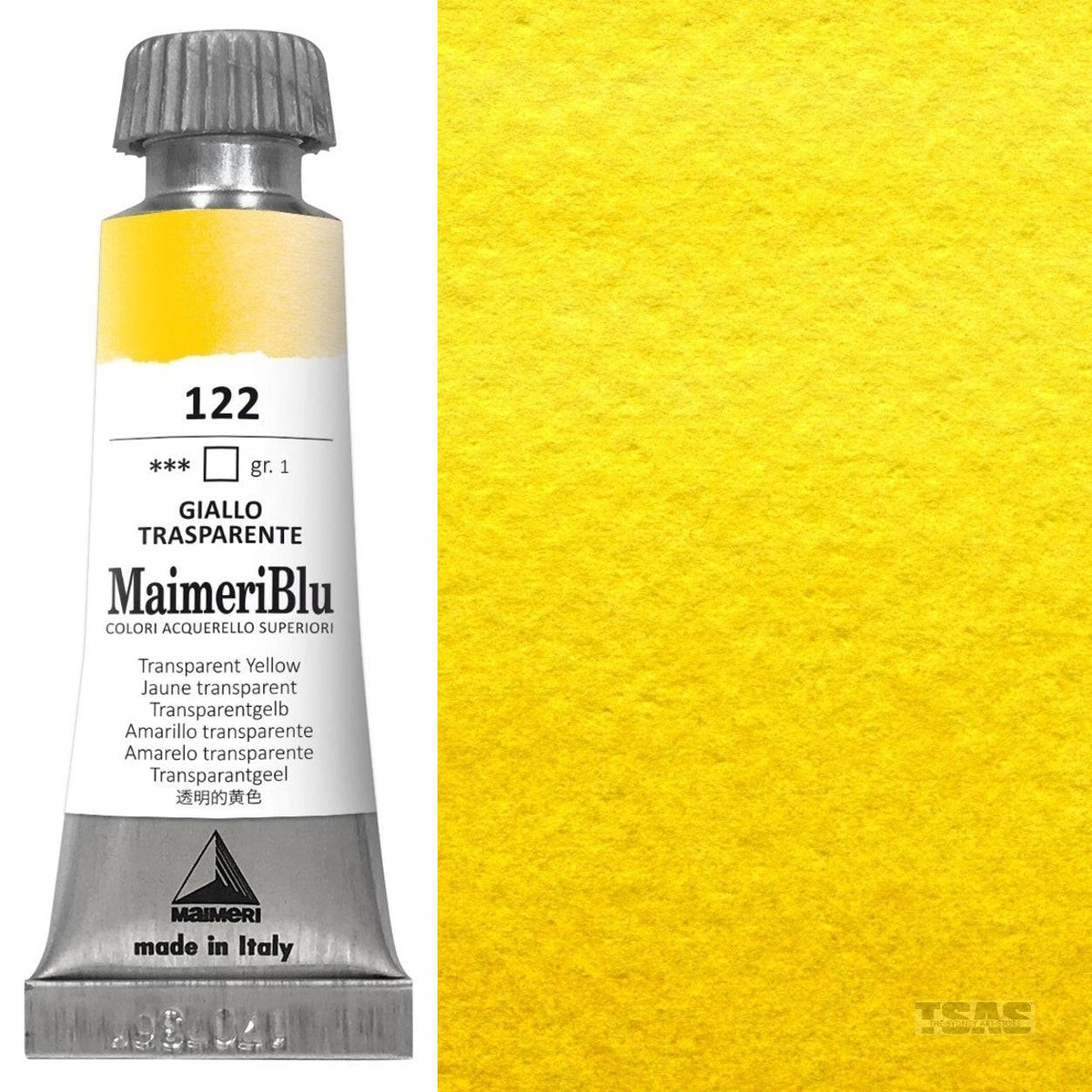 Maimeri Blu 12ml Transparent Yellow PY150 Inorganic Paint — The Sydney ...