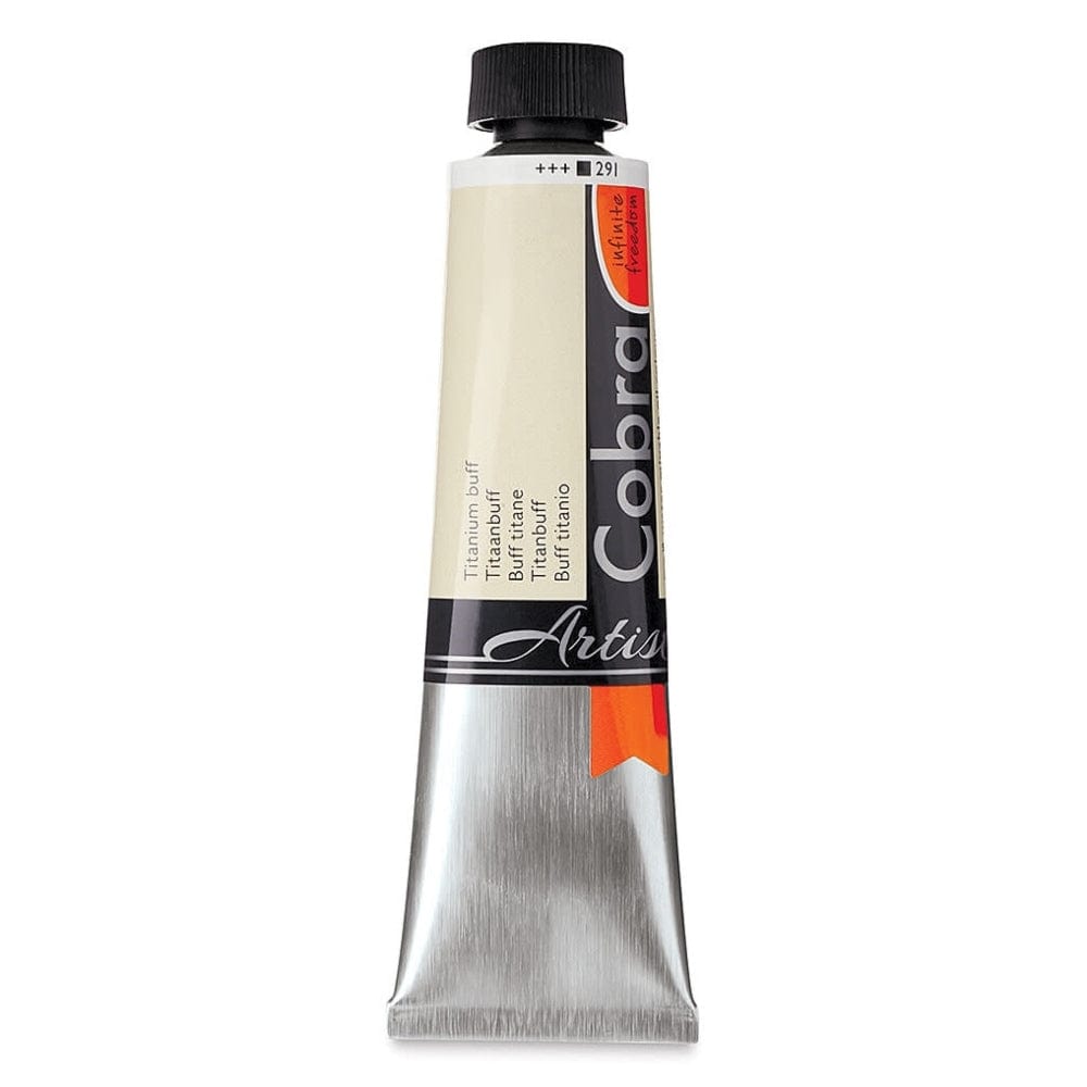 291 Titanium Buff Cobra Oils | The Sydney Art Store