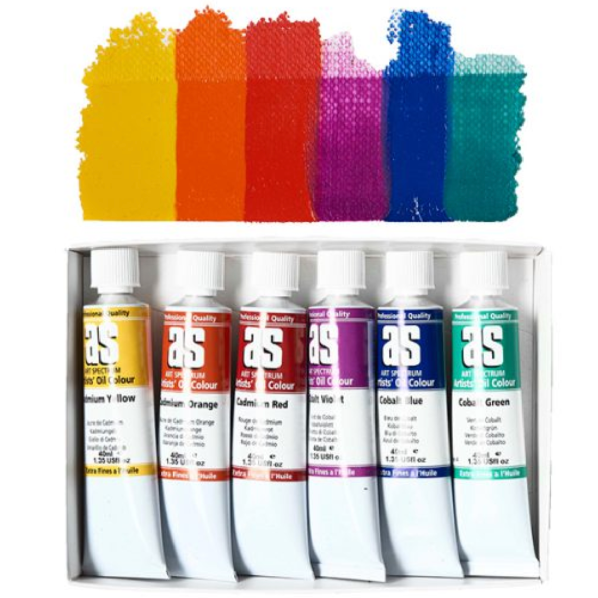 Art Spectrum® Artists’ Oil Set 6x Cadmiums and Cobalts | The Sydney Art ...