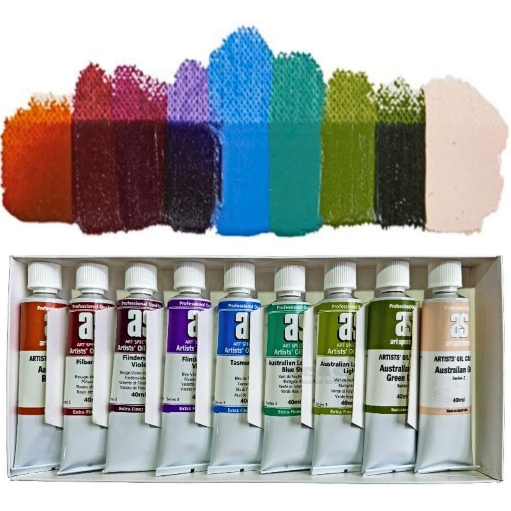 Art Spectrum® Artists’ Oil Set 9x Australian Landscape — The Sydney Art ...