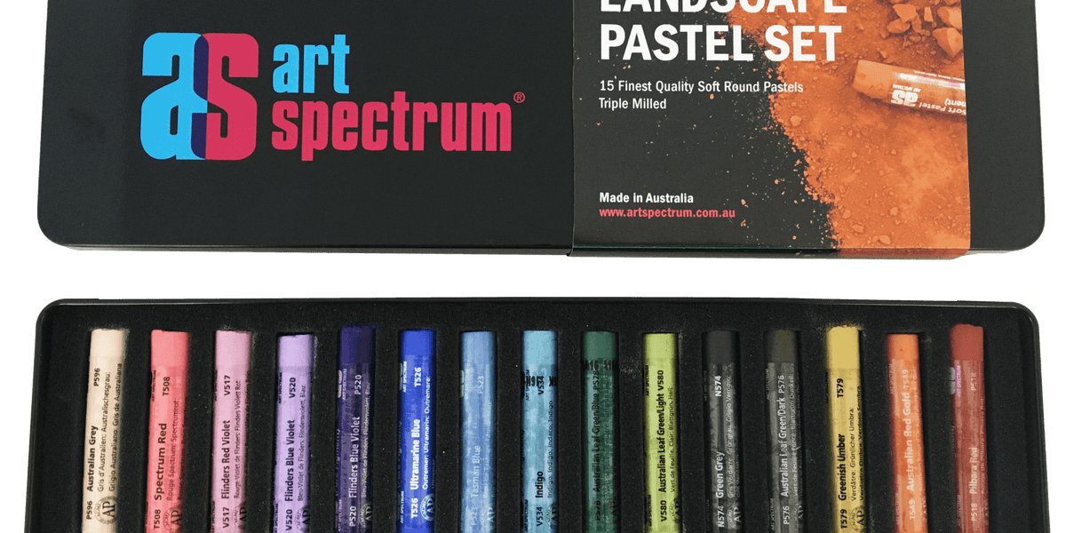 Art Spectrum Soft Pastels 15 Set Landscape | The Sydney Art Store