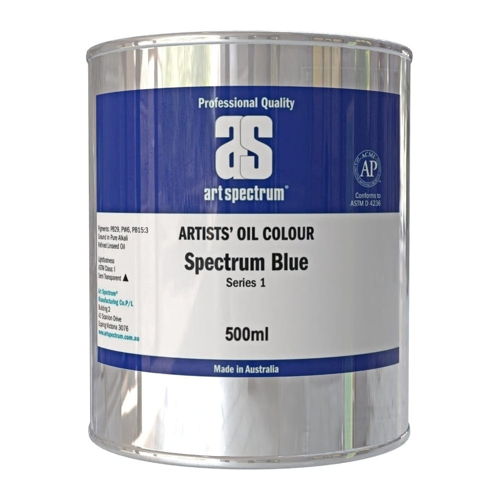 Art Spectrum Professional Australian Oil Colours in Spectrum Blue — The ...