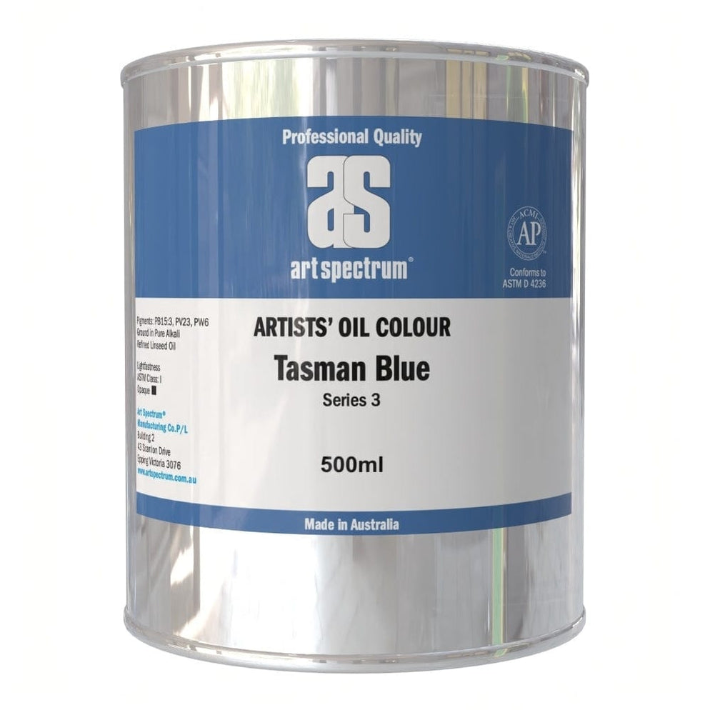 Art Spectrum Tasman Blue Oil Colour - Professional Quality Australian ...