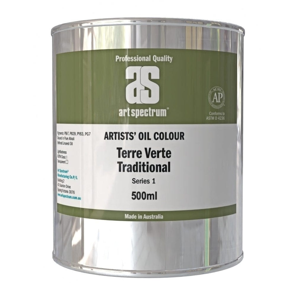 Art Spectrum Terre Verte Oil Colour: Professional Quality Australian ...