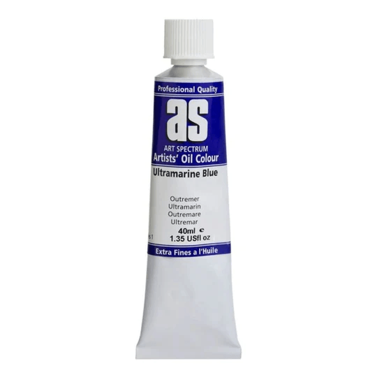 Art Spectrum Professional Quality Ultramarine Blue Oil Colour — The ...
