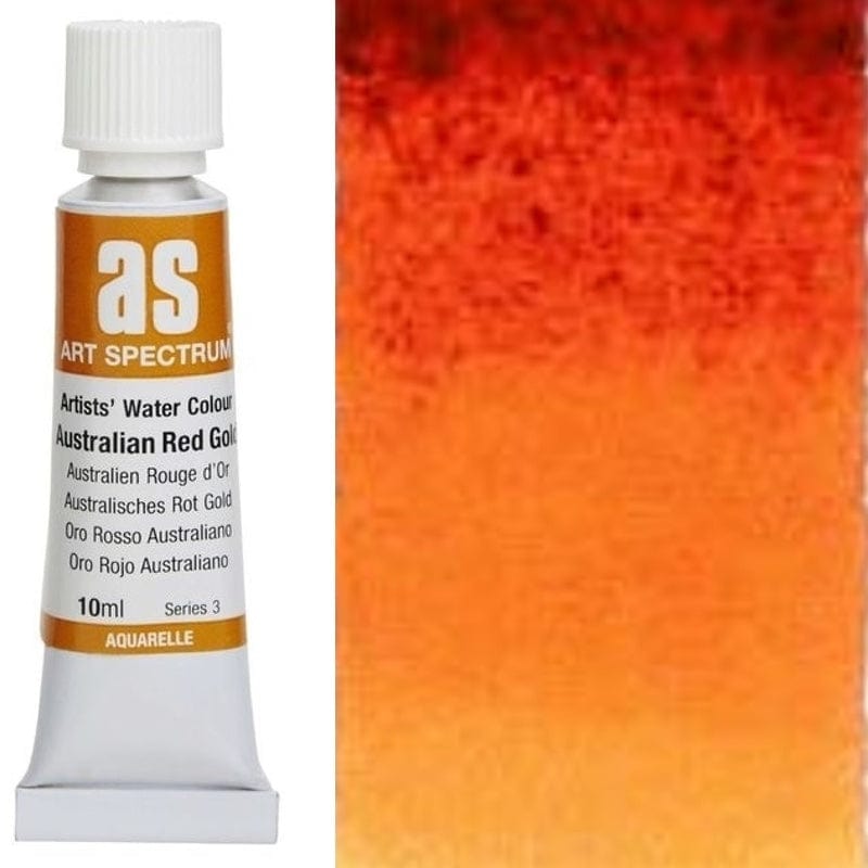 Art Spectrum Watercolour 10ml Australian Red Gold — The Sydney Art Store