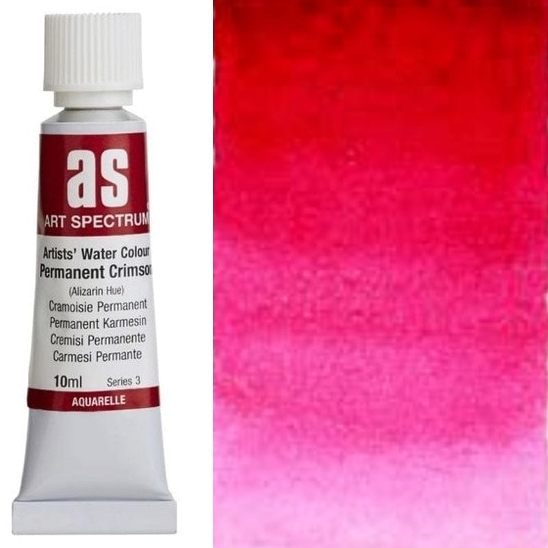 Art Spectrum Watercolour 10ml Permanent Crimson | The Sydney Art Store