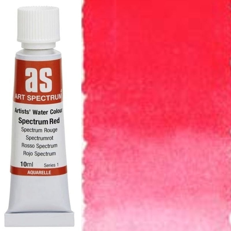 Art Spectrum Watercolour 10ml Spectrum Red | The Sydney Art Store