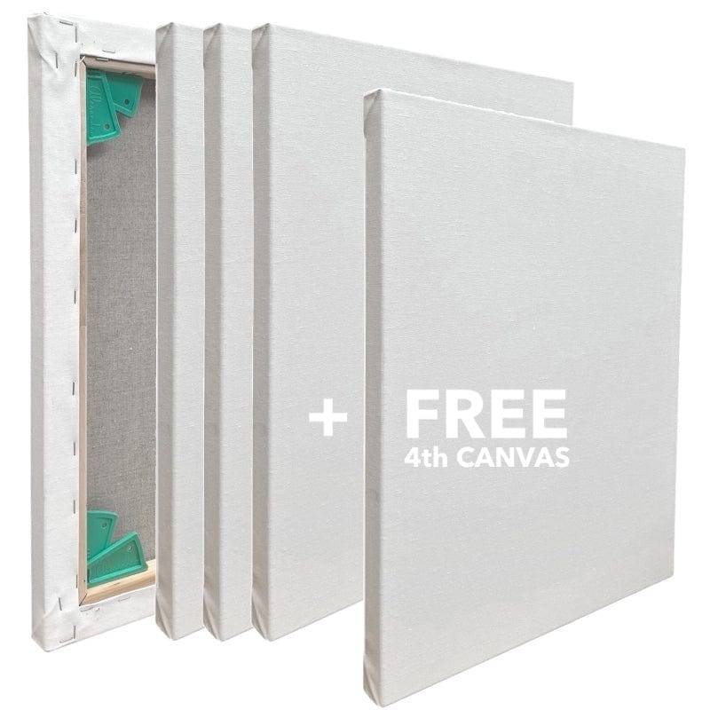 Artist Canvas 3 Pack + 1 Free Canvas Deal — The Sydney Art Store