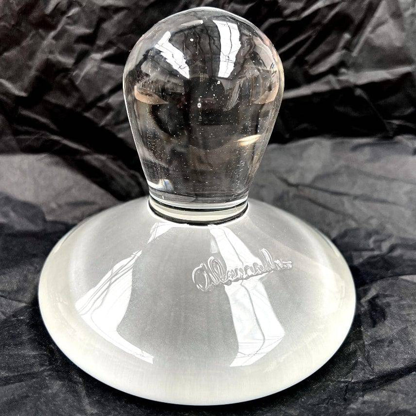 Langridge Glass Muller & Slab | Handmade Glass Muller & 8mm Thick Glass ...