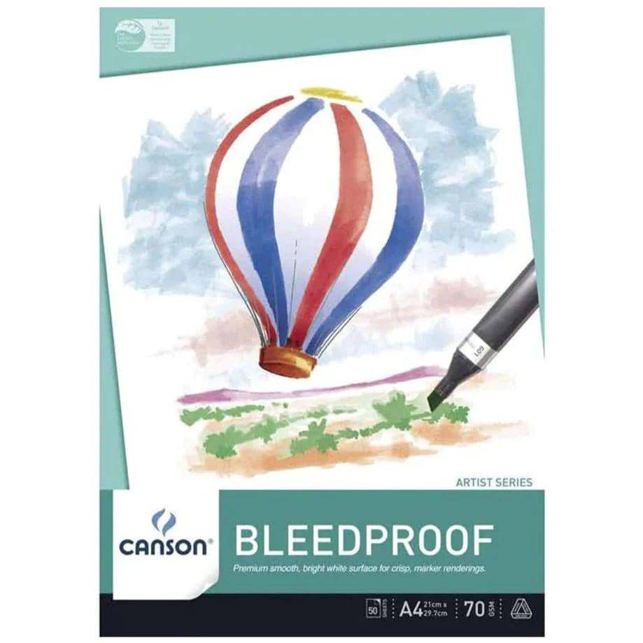 Canson Bleedproof Pad 70gsm 50 Sheets A3 — The Sydney Art Store