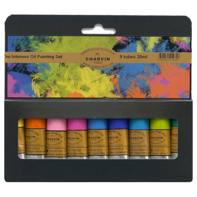 Buy Charvin Extra Fine Oil Set Intense Shades - 9x20ml — The Sydney Art ...