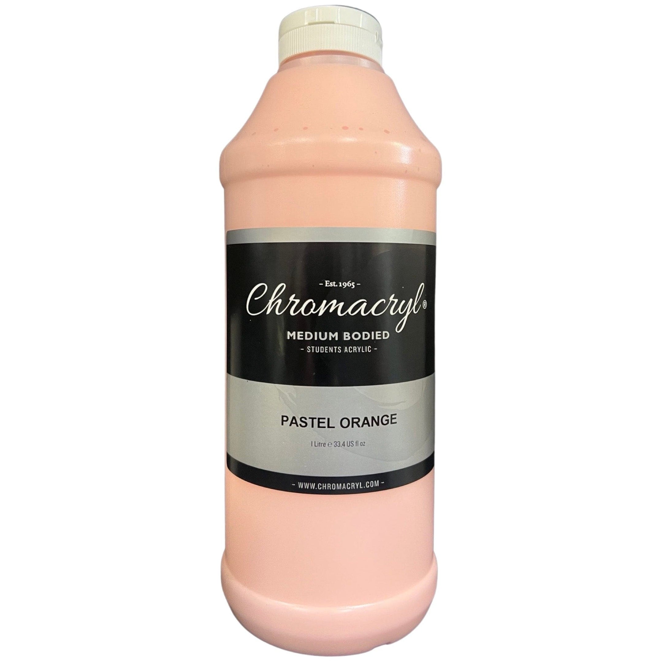 Chromacryl Pastel Orange Colour — The Sydney Art Store