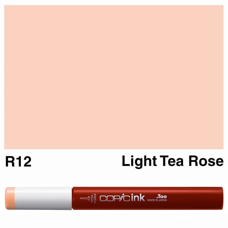 Copic Ink R12-Light Tea Rose — The Sydney Art Store