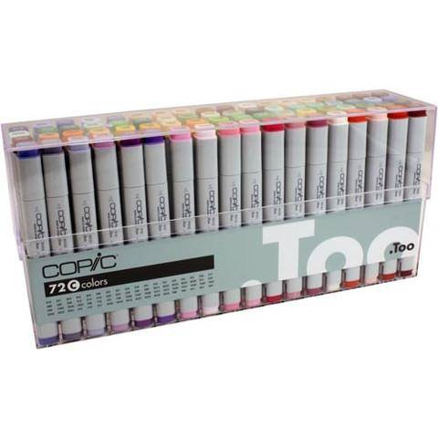 Copic Original 72C Assorted Marker Set | The Sydney Art Store