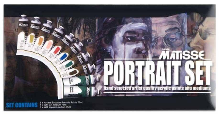 Derivan Matisse Structure Portrait Set | The Sydney Art Store