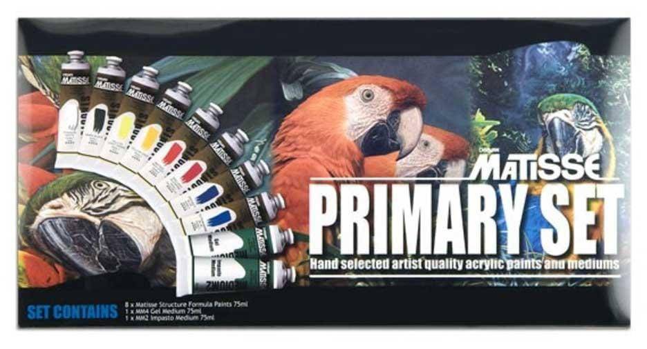 Derivan Matisse Structure Primary Set — The Sydney Art Store