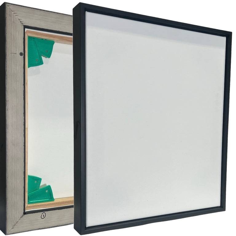 Float Frame Jazz Black - Custom Canvas Framing Service — The Sydney Art ...