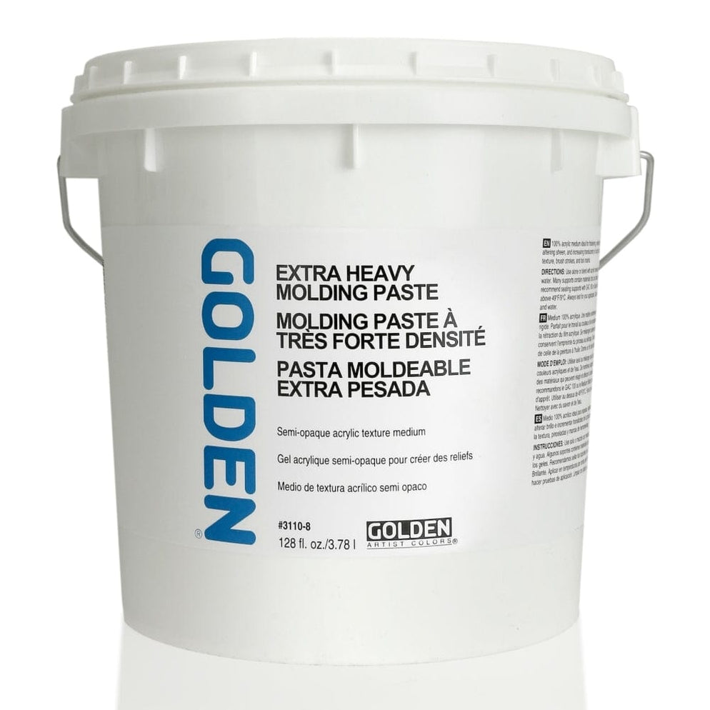 Create Textured Relief with Golden Extra Heavy Molding Paste | Acrylic ...