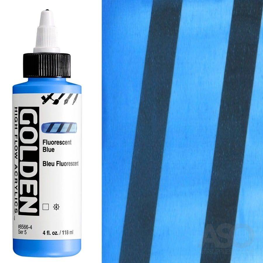 Buy Golden High Flow Acrylics Fluorescent Blue - Versatile Acrylic ...