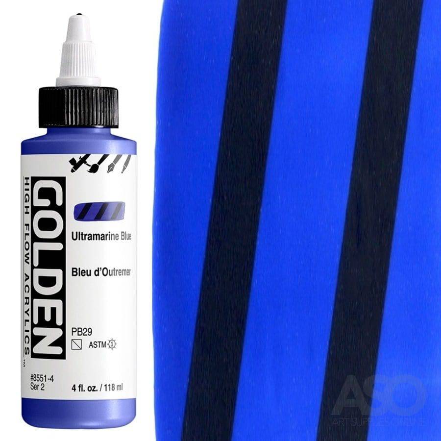 Shop Golden High Flow Acrylics - Ultramarine Blue Online — The Sydney ...