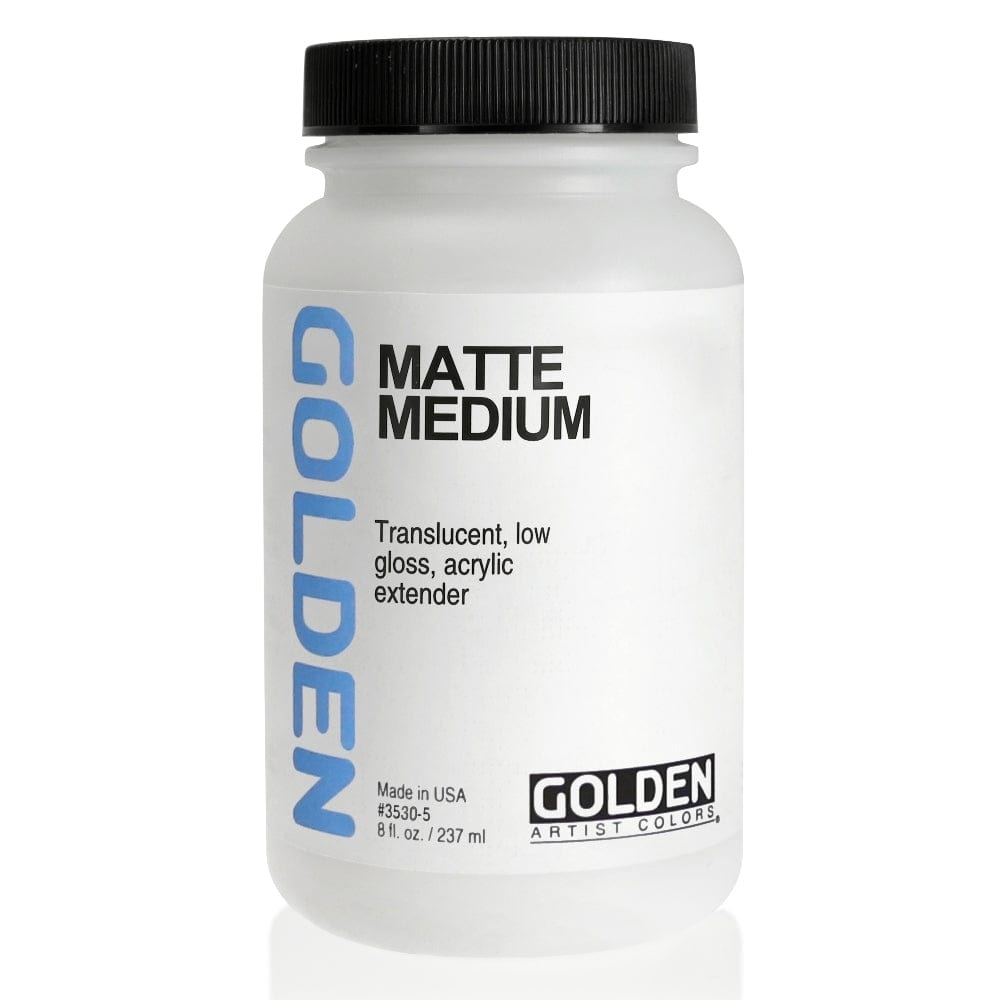 Golden Matte Medium for Acrylic Paints - Extend, Thin, and Create ...