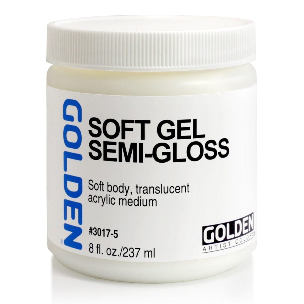 Golden Soft Gel, Texture Building Medium with Various Finishes — The Sydney Art Store