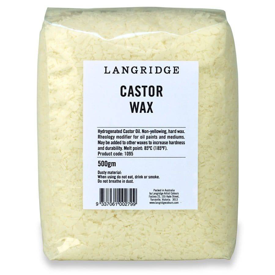 Langridge Castor Wax - Non-Yellowing Hard Wax for Oil Paints | Shop Now ...