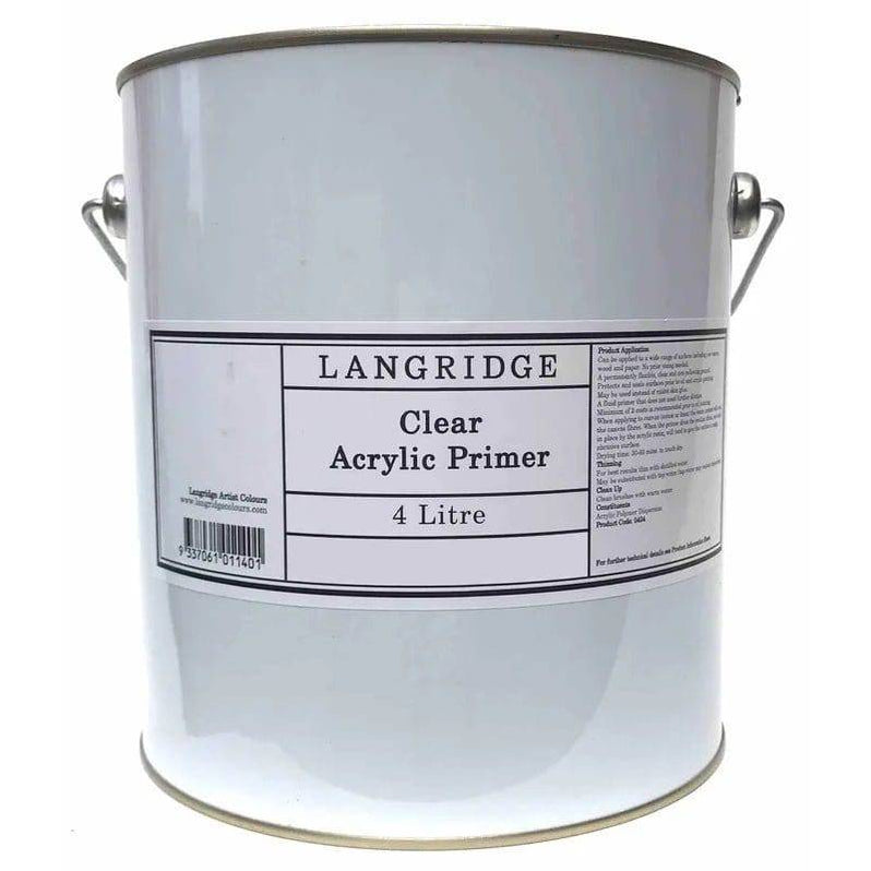 Langridge Clear Acrylic Primer | The Sydney Art Store