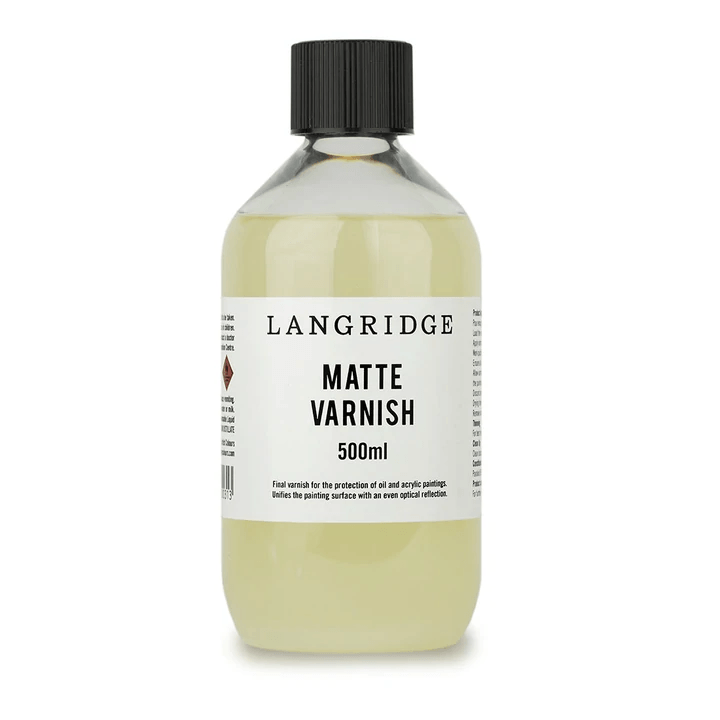 Protective Langridge Matte Varnish for Oil & Acrylic Paintings — The ...