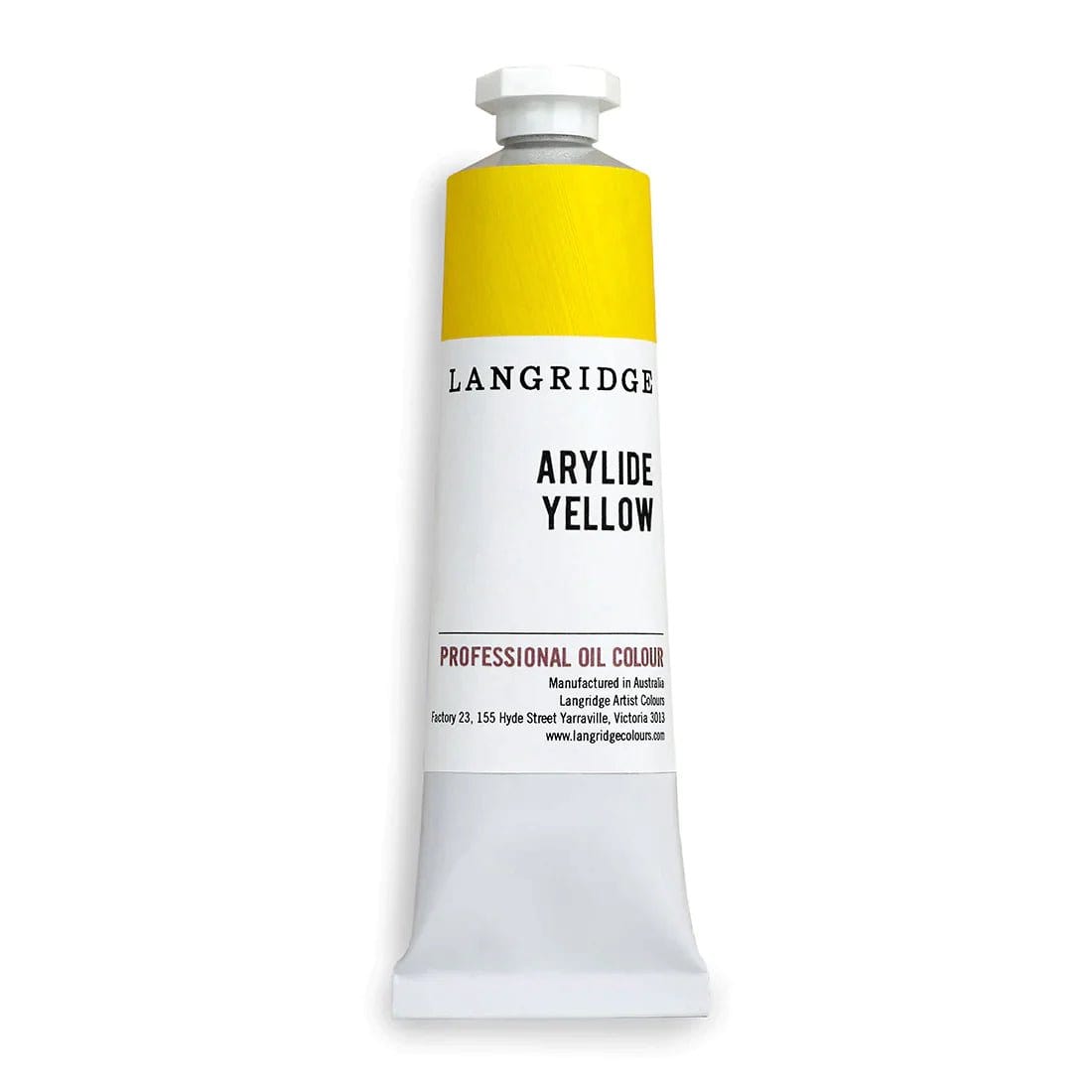 Langridge Professional Arylide Yellow Oil Paint - Highly Pigmented ...