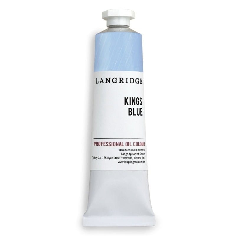 Buy Langridge Kings Blue Oil - Dreamy Pale Blue Paint | Shop Now — The ...
