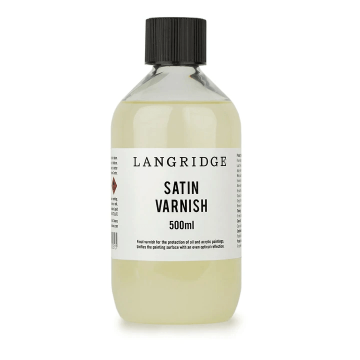 Protective Langridge Satin Varnish for Oil & Acrylic Paintings | Non ...