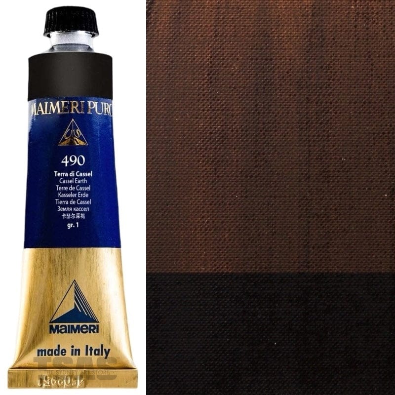 Maimeri Puro 40ml Cassel Earth Paint Tube — The Sydney Art Store
