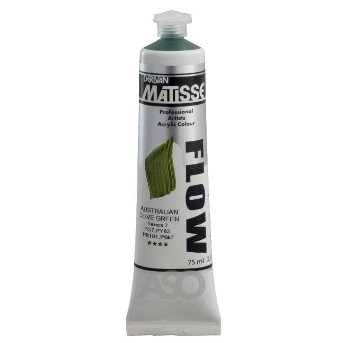 Matisse FLOW Aus Olive Green — The Sydney Art Store