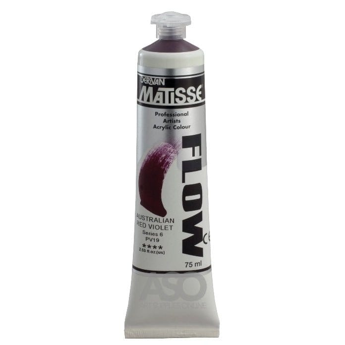 Matisse FLOW Aus Red Violet — The Sydney Art Store