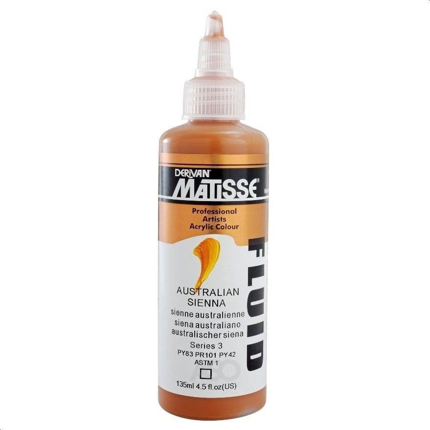 Matisse Fluid 135ml Australian Sienna — The Sydney Art Store