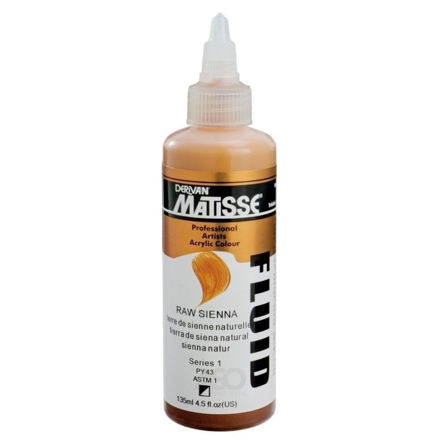 Matisse Fluid 135ml Raw Sienna — The Sydney Art Store