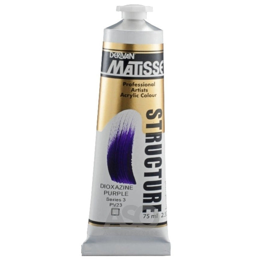 Matisse STRUCTURE Dioxazine Purple — The Sydney Art Store