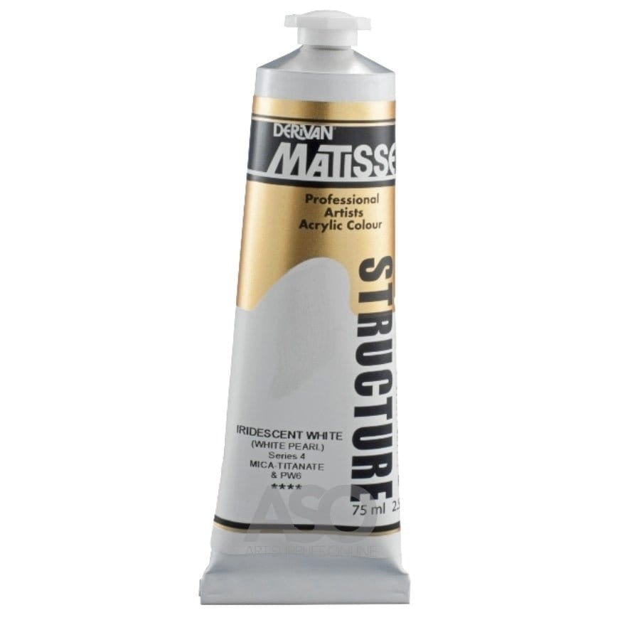 Matisse STRUCTURE Iridescent White | The Sydney Art Store