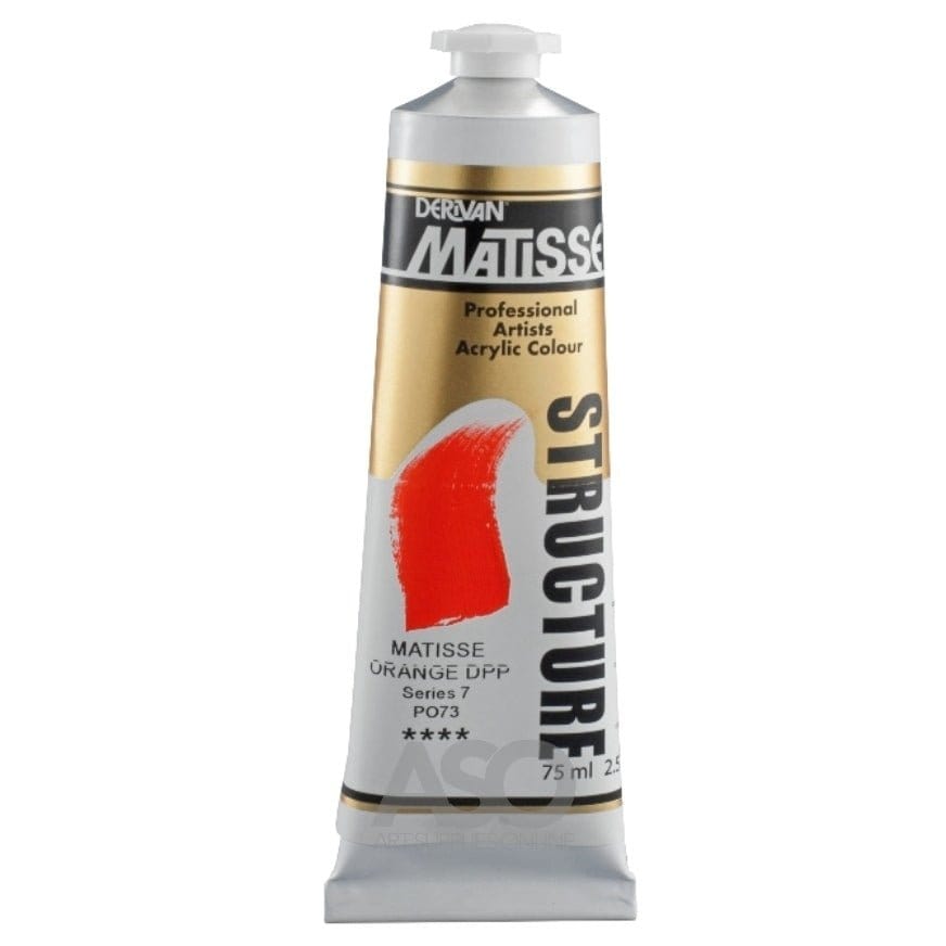 Matisse STRUCTURE Matisse Orange Deep | The Sydney Art Store