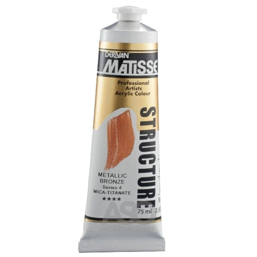 Matisse STRUCTURE Metallic Bronze — The Sydney Art Store