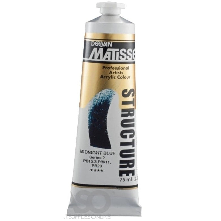 Matisse STRUCTURE Midnight Blue — The Sydney Art Store