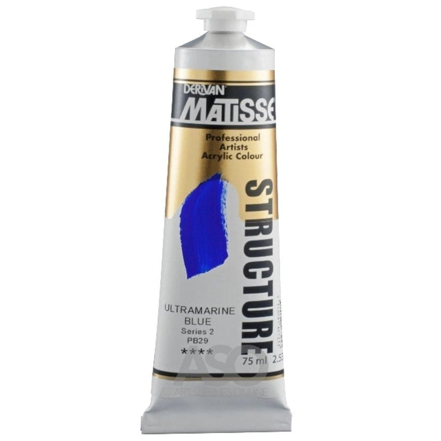 Matisse STRUCTURE Ultramarine Blue — The Sydney Art Store