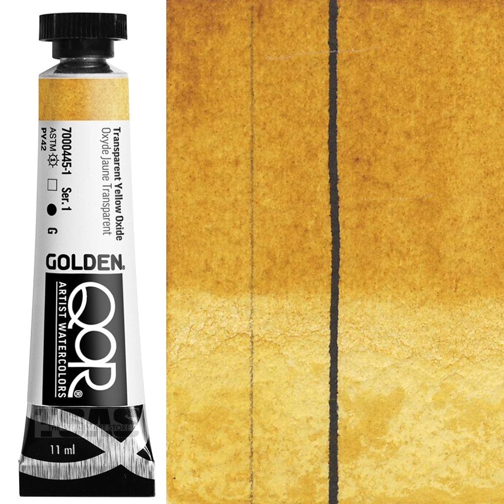 QoR Transparent Yellow Oxide | The Sydney Art Store