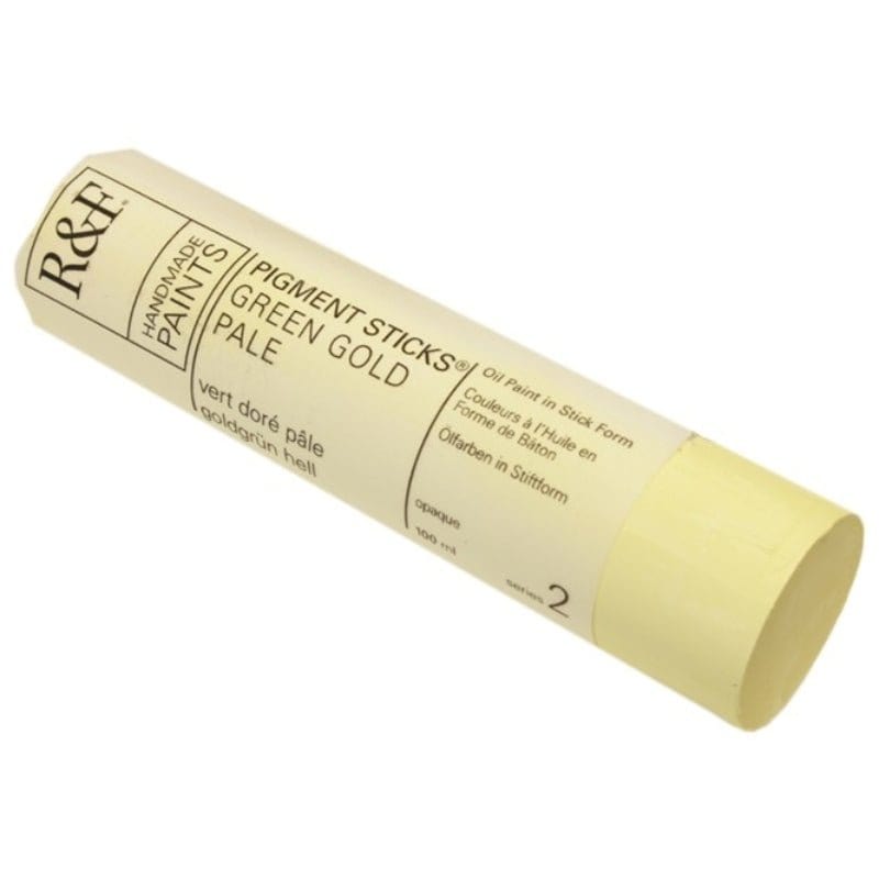 R&F Oil Sticks Green Gold Pale — The Sydney Art Store