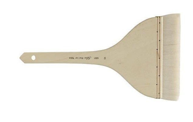 High-Quality Silver Brush 5001 Atelier Hake for Artists — The Sydney ...