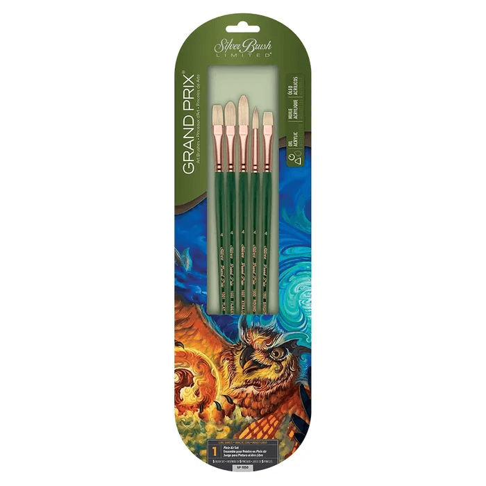 Silver Brush GP1050 Grand Prix Set: Ultimate Artist Brush Collection ...