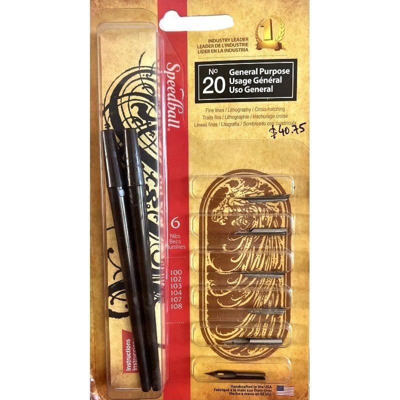Speedball Calligraphy Set No.20 General Purpose — The Sydney Art Store