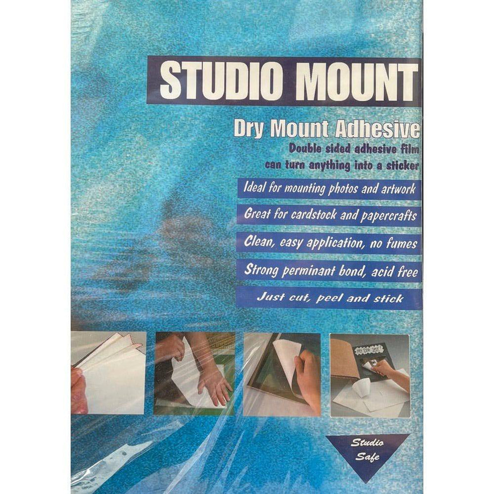 Studio Mount Dry Mount Adhesive A3 10 Sheets — The Sydney Art Store